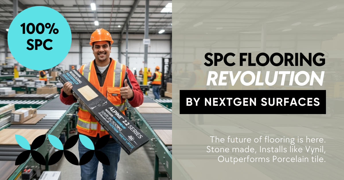 SPC FLOORING REVOLUTION - NEXTGEN SURFACES